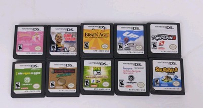 Lot Of 10 Nintendo DS Game Cartridges - Up Pinkalicious Squeeballs ...