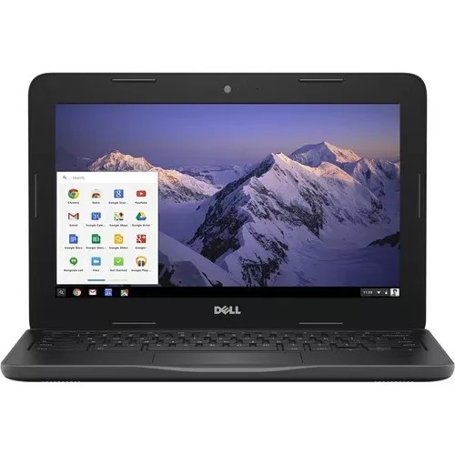 Dell 3100 Chromebook 11.6" Laptop Intel Celeron 4GB RAM 32GB SSD 1 YEAR ...