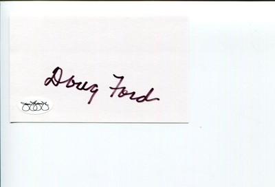 Doug Ford Masters PGA Golf Ryder Cup Champ Signed Autograph JSA | eBay