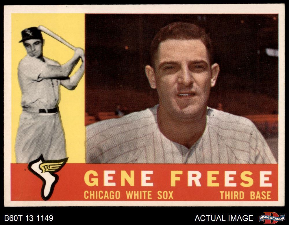 1960 Topps #435 Gene Freese White Sox 5 - EX | eBay