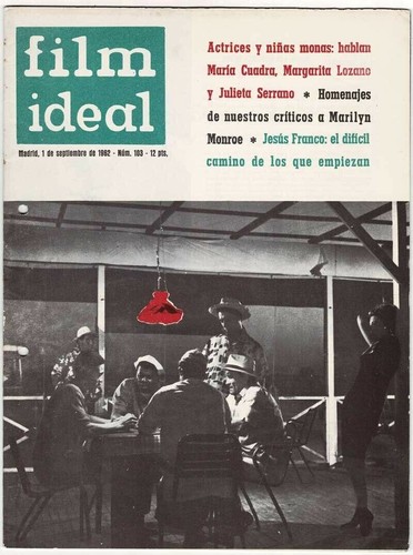 Film idéal n°103. 1962. Cannes (urgent). Actrices et jolies filles ...