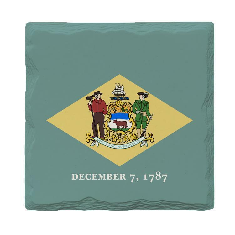 Delaware State Flag |Drink Coaster Set | eBay