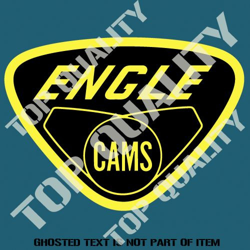 ENGLE CAMS DECAL STICKER RETRO VINTAGE AMERICANA RAT ROD HOT ROD DECALS ...