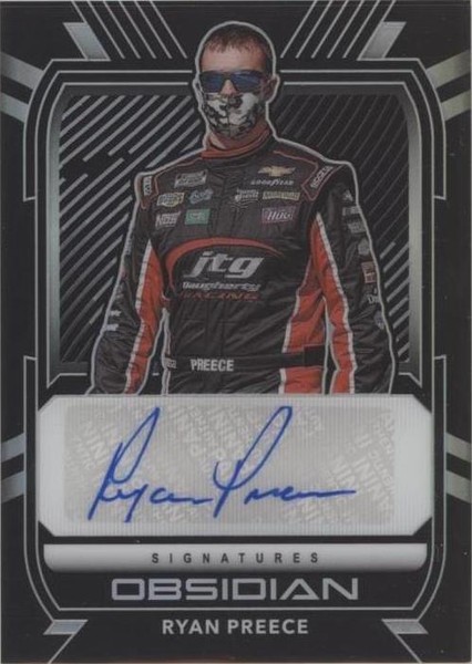 2021 Panini Chronicles - Obsidian Signatures #OS-RP Ryan Preece (AU ...
