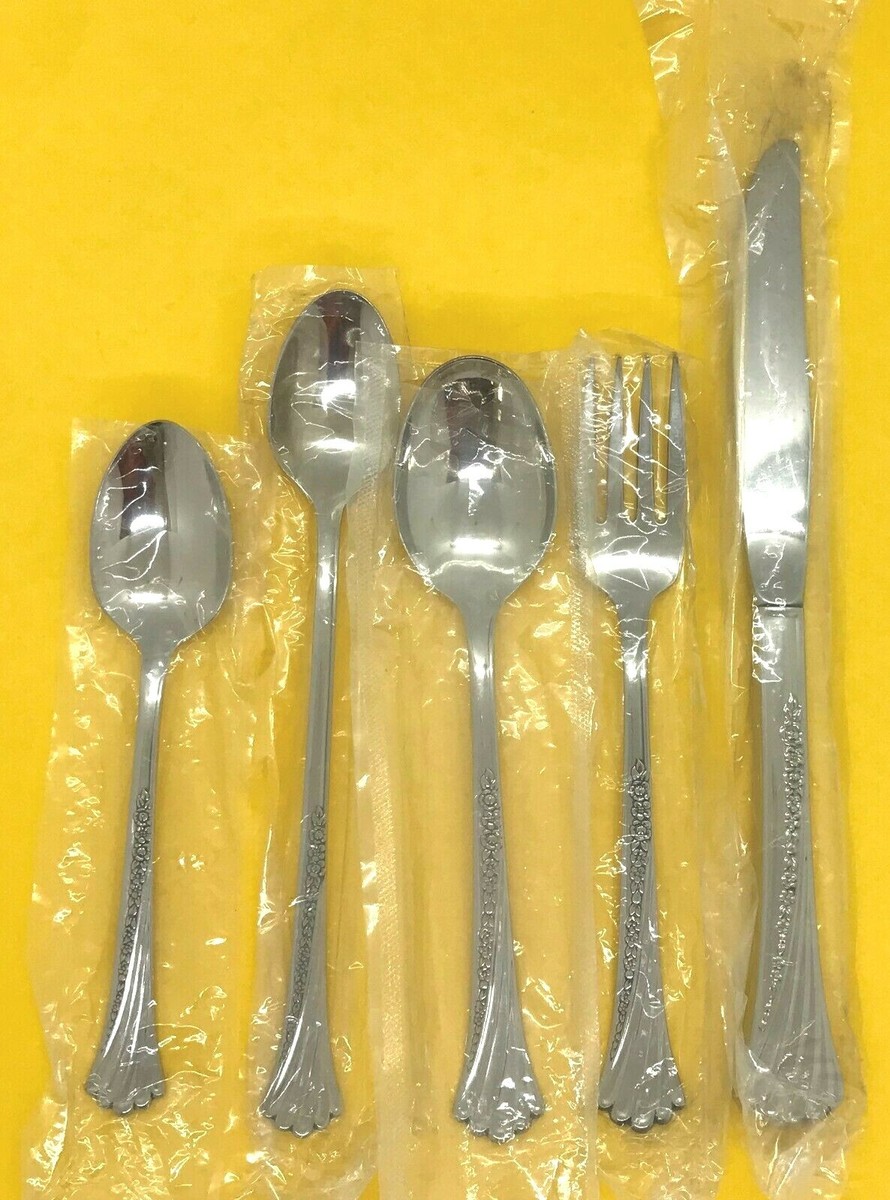 Oneida Spring Glen Stainless Flatware Five Piece Place Oneida Spring