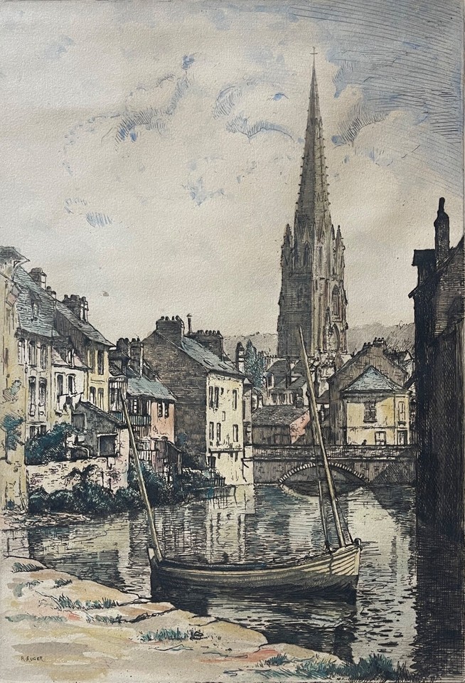 Harfleur Church of Saint Martin Seine-Maritime Raymond-Louis Auger ...