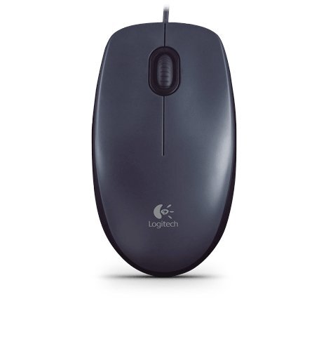 Logitech Inc. 910-001601 Logitech M100 Corded Mouse – Wired USB Mouse ...