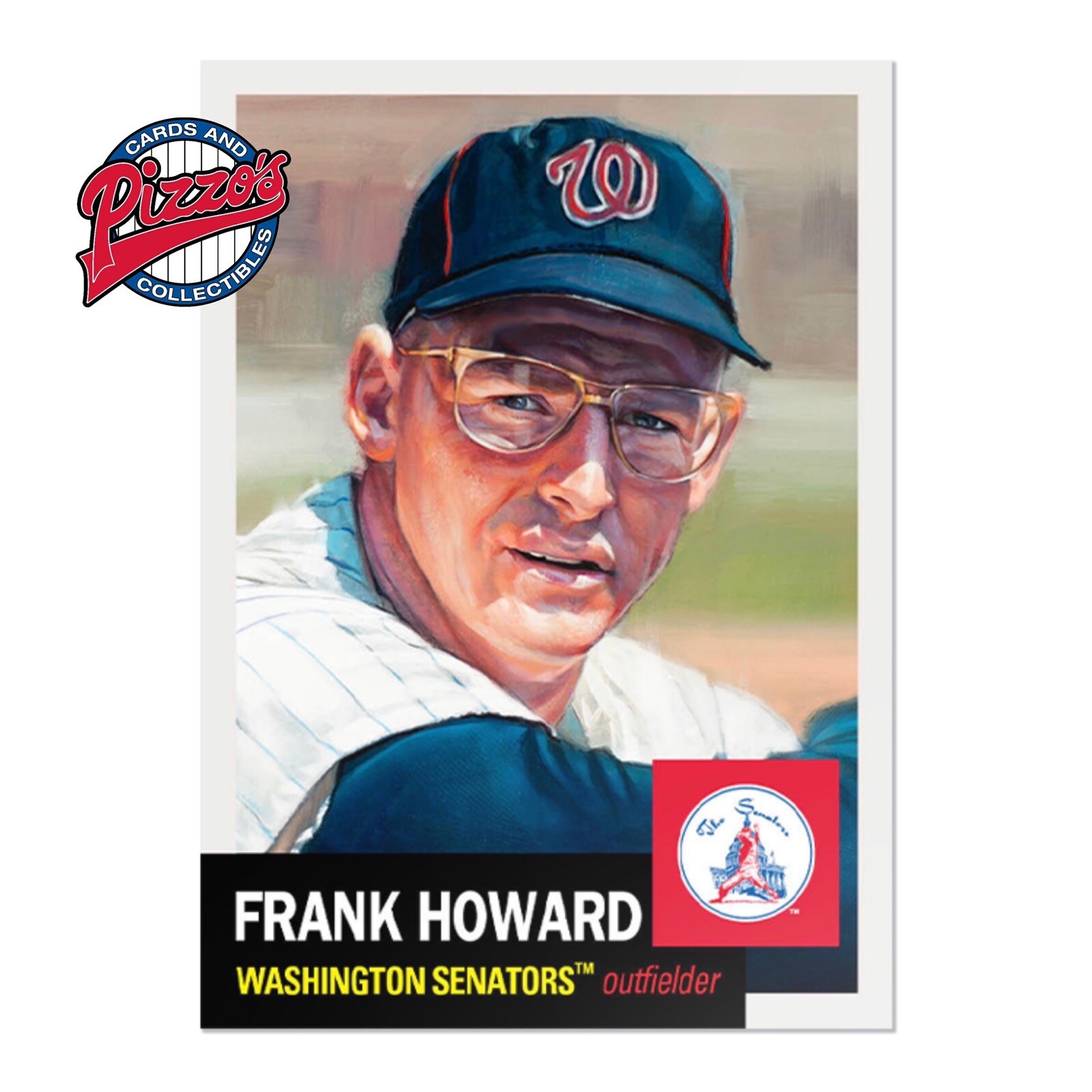 Topps MLB Living Set Card #687 - Frank Howard Senators In Hand | eBay