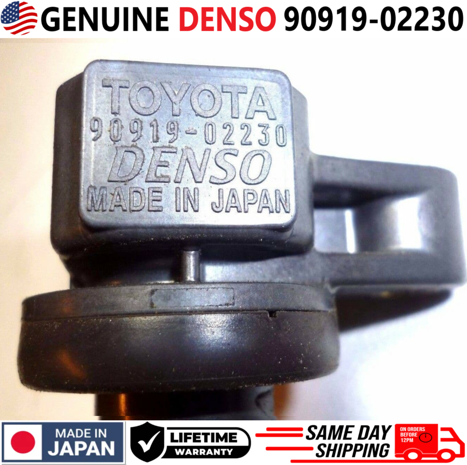 GENUINE DENSO Ignition Coils For 1998-2009 Toyota & Lexus 4.3L 4.7L ...