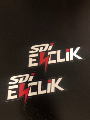 SDI ECLICK OFF ROAD RACING SHOCKS STICKER 2PC SET SXS ultra4 trophy ...