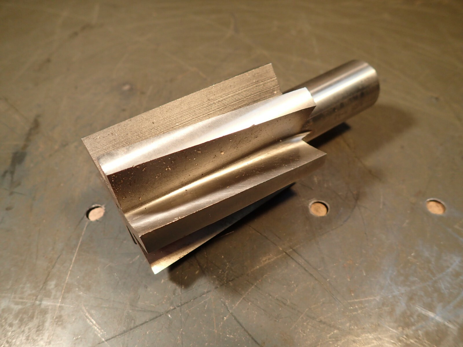 FTI 2.130" 6-Flute Non-Center Cutting End Mill 3" Shoulder 1" Shank M ...