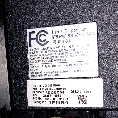 VHF L3 Harris M7300 MAMW-SHMXX RU144750-041 VHF mid power complete | eBay