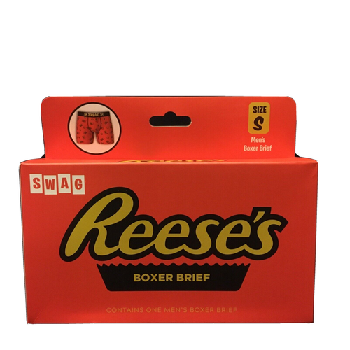 Reese's Peanut Butter Cups Novelty SWAG Boxer Briefs Men's Size XL 38 ...