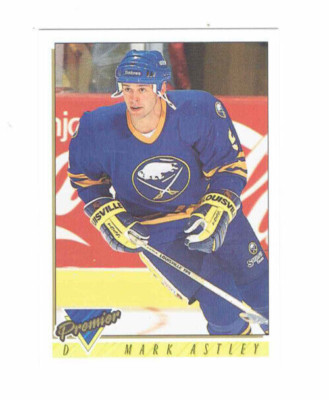 Mark Astley Sabres D #342 Topps 1994 Premier #Hockey Card | eBay