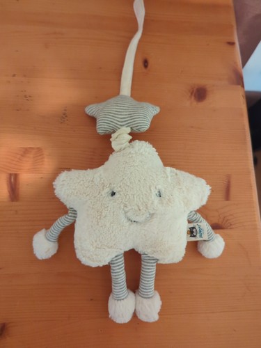 Jellycat Little Star Musical Pull String Plush Lullaby Baby Soft Toy ...