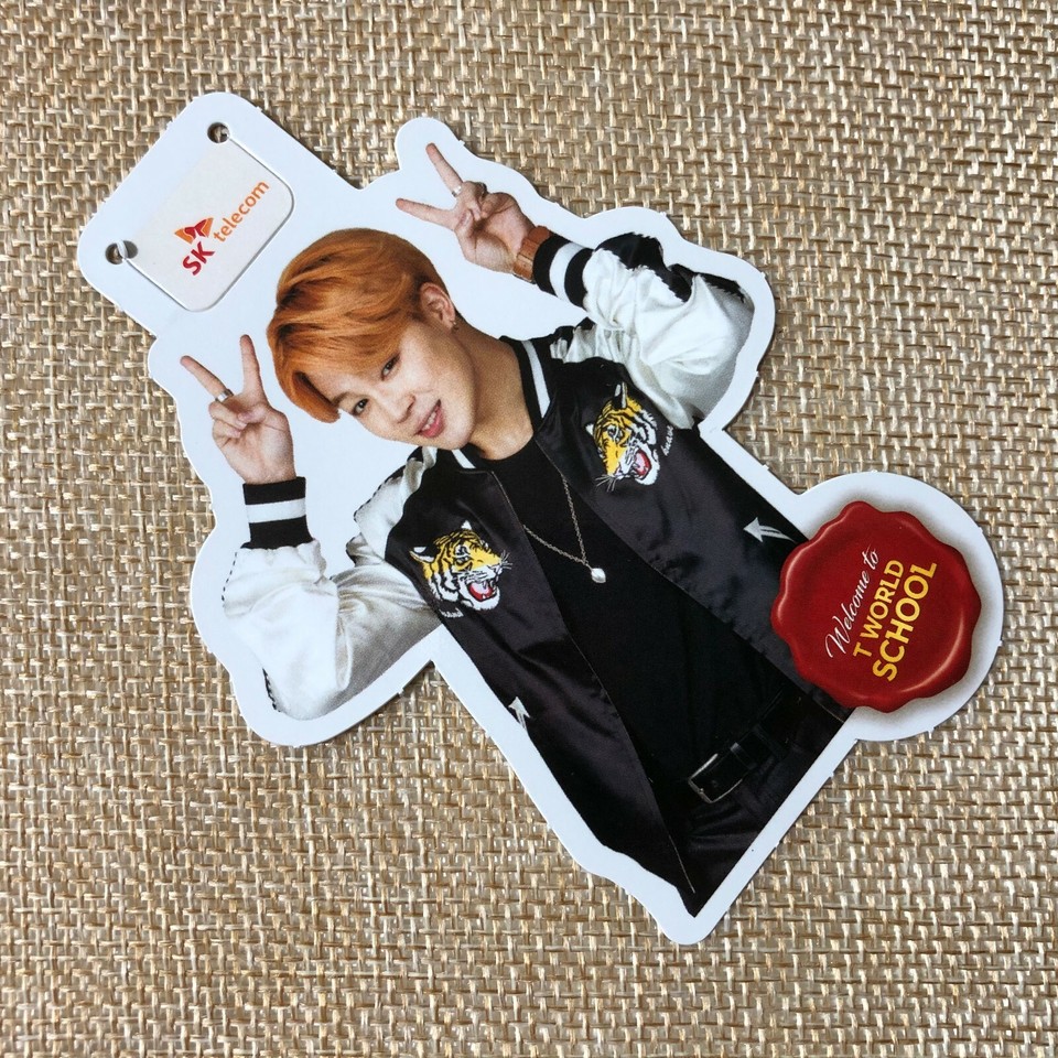 BTS JIMIN [ SKT ] Official Photo Bookmark Limited Photocard / New ...