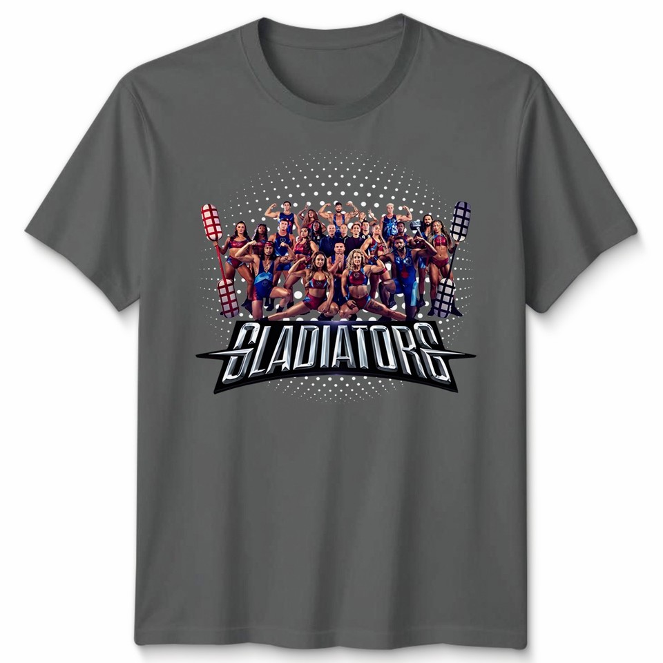 Gladiators TV Show Entertainment Mens T-Shirt Womens Tee Graphic Unisex ...