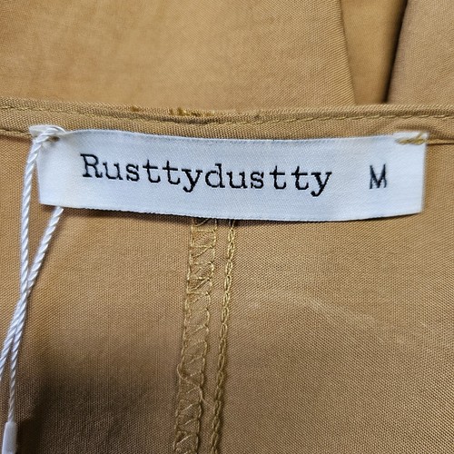Rusttydustty Embroidered Burnt Orange Open Front Boho Hippie Cardigan ...