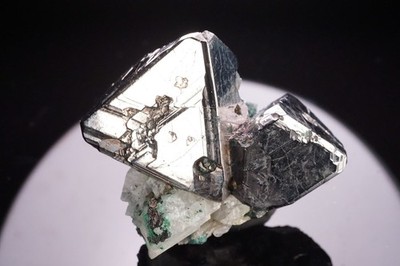 EXCEPTIONAL Carrollite Crystal on Calcite KAMOYA, DR CONGO | eBay