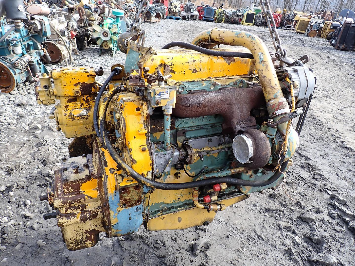 Detroit Diesel 4-53T Turbo Engine RUNS MINT! VIDEO! 453T Crane | eBay