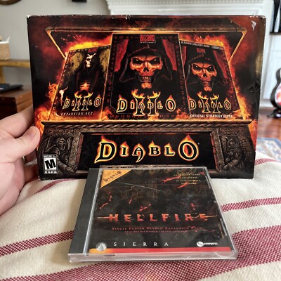 Vintage Diablo Battle Chest Big Box PC Game - With Hellfire Expansion ...