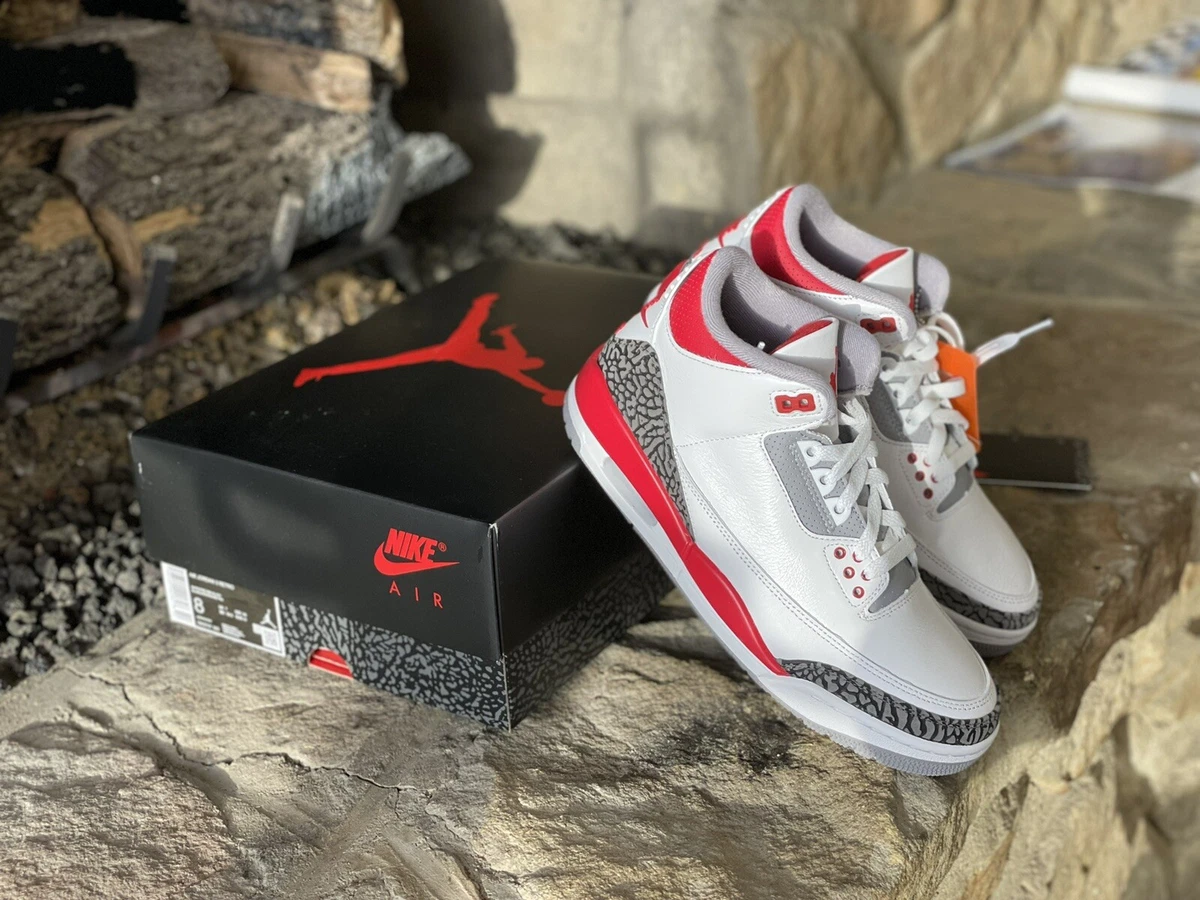 Nike Air Jordan Retro 3 Fire Red