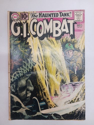 G.I. Combat #90 (DC Comics October-November 1961) | eBay