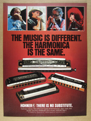 1980 Hohner Harmonica Special 20 Golden Melody Chromonica Band vintage ...