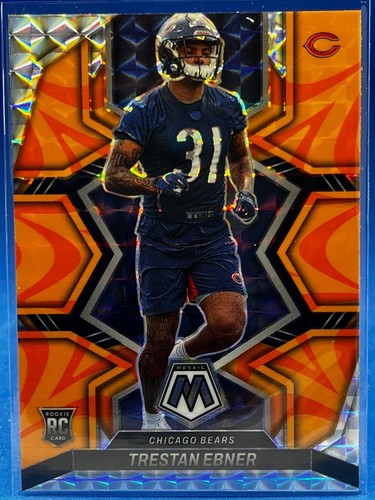 2022 Panini Mosaic Trestan Ebner Orange Reactive Prizm RC #356 Chicago ...