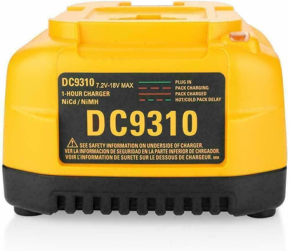 New FOR Dewalt DC9096 Battery Charger 7.2v -18v Li-Ion& NiCD DC9310 ...