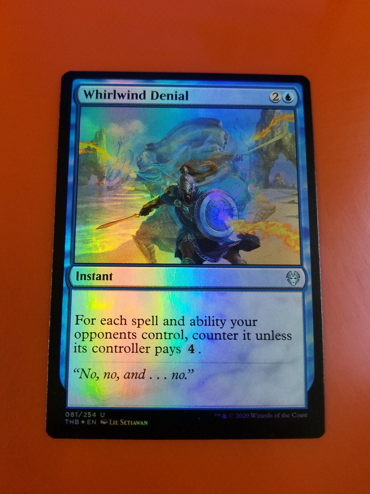 1x Whirlwind Denial | FOIL | Theros Beyond Death | MTG Magic Cards | eBay