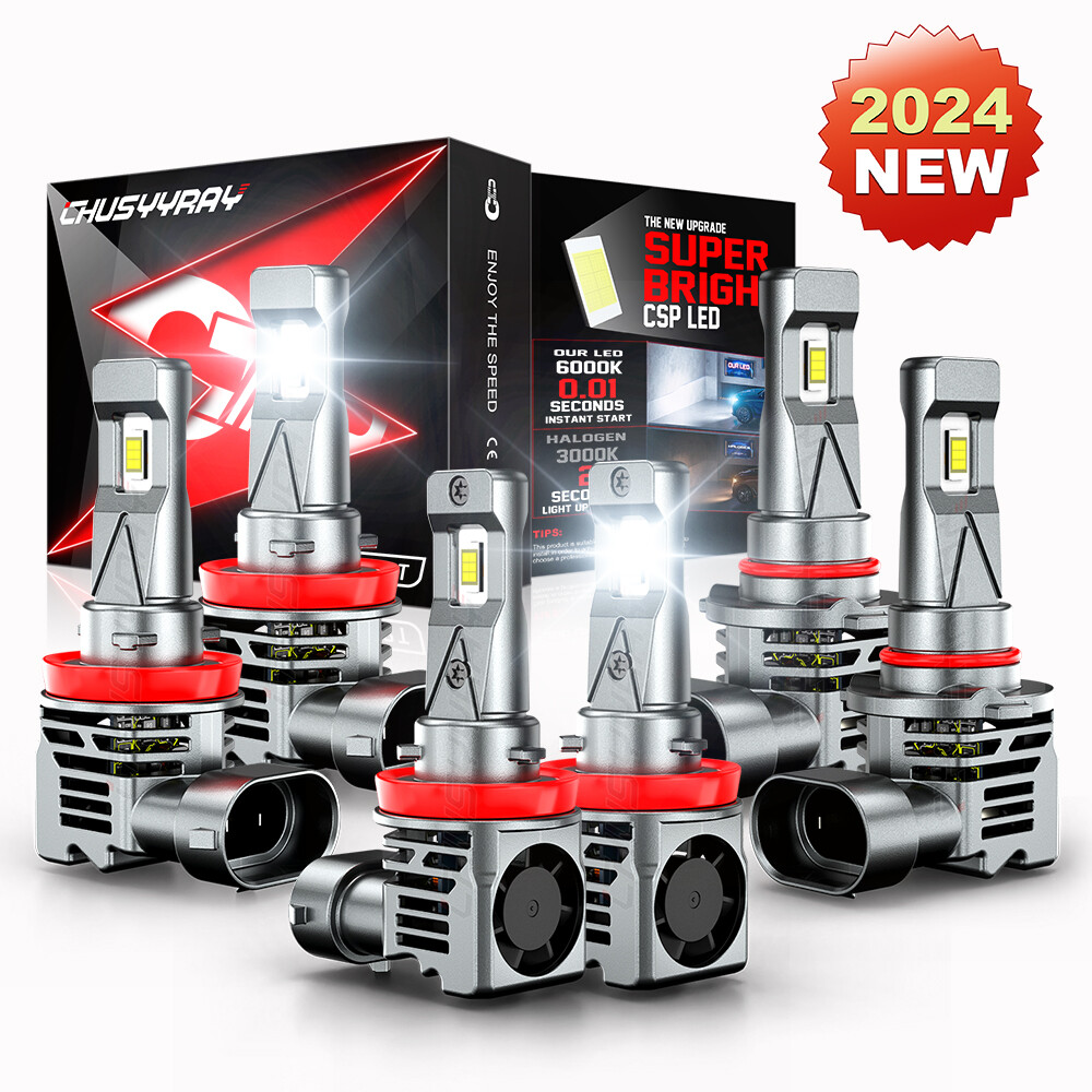 For Lexus RX350 2010-2015 LED High Low Beam Headlight Fog Light Bulbs ...