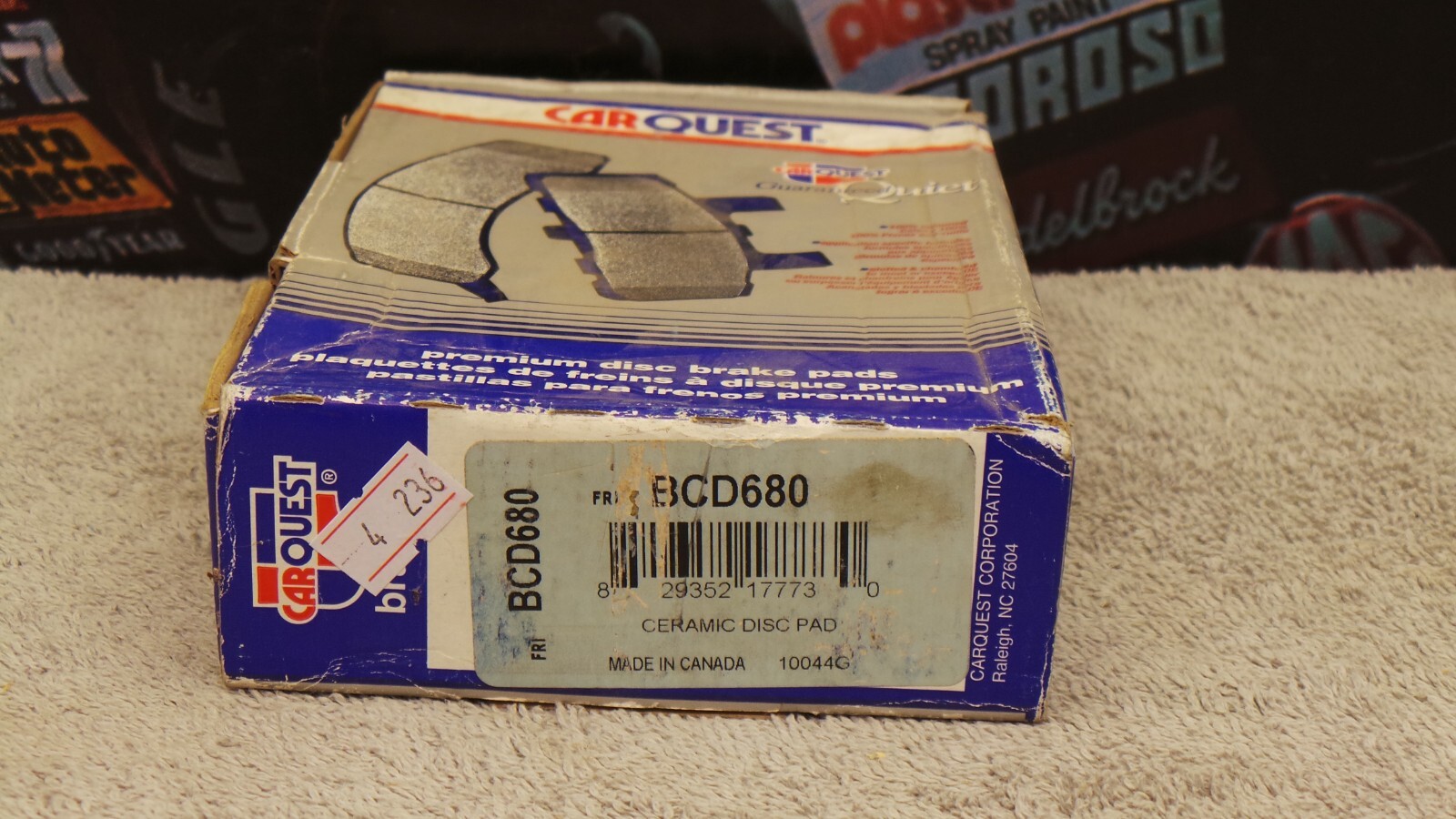 Carquest brake pads BCD680 | eBay