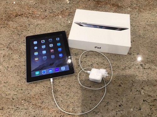 iPad model A1460 4th Generation Wi-Fi Cellular 64GB Black in original ...