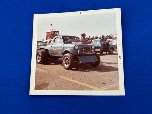 Original 1971 US 30 DRAGSTRIP Indiana NO BIG THING Drag Racing Race Car ...