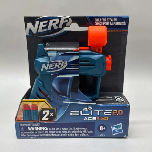 Nerf Elite 2.0 Ace SD-1 Blaster and 2 Official Nerf Elite Darts ...