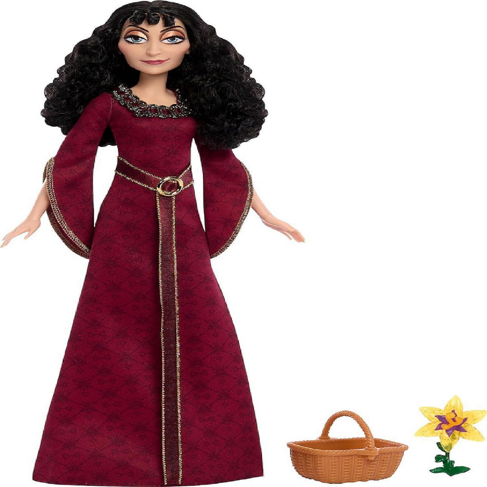 Disney Villains Mother Gothel Fashion Doll with Basket and Flower ...