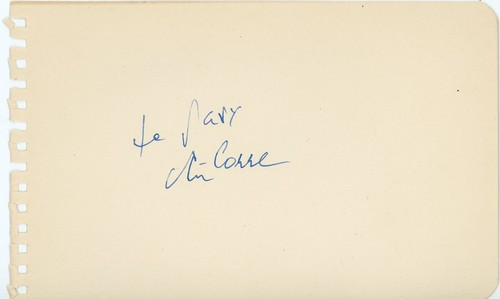 Hand Signed Chick Corea Signature on Vintage Page | eBay