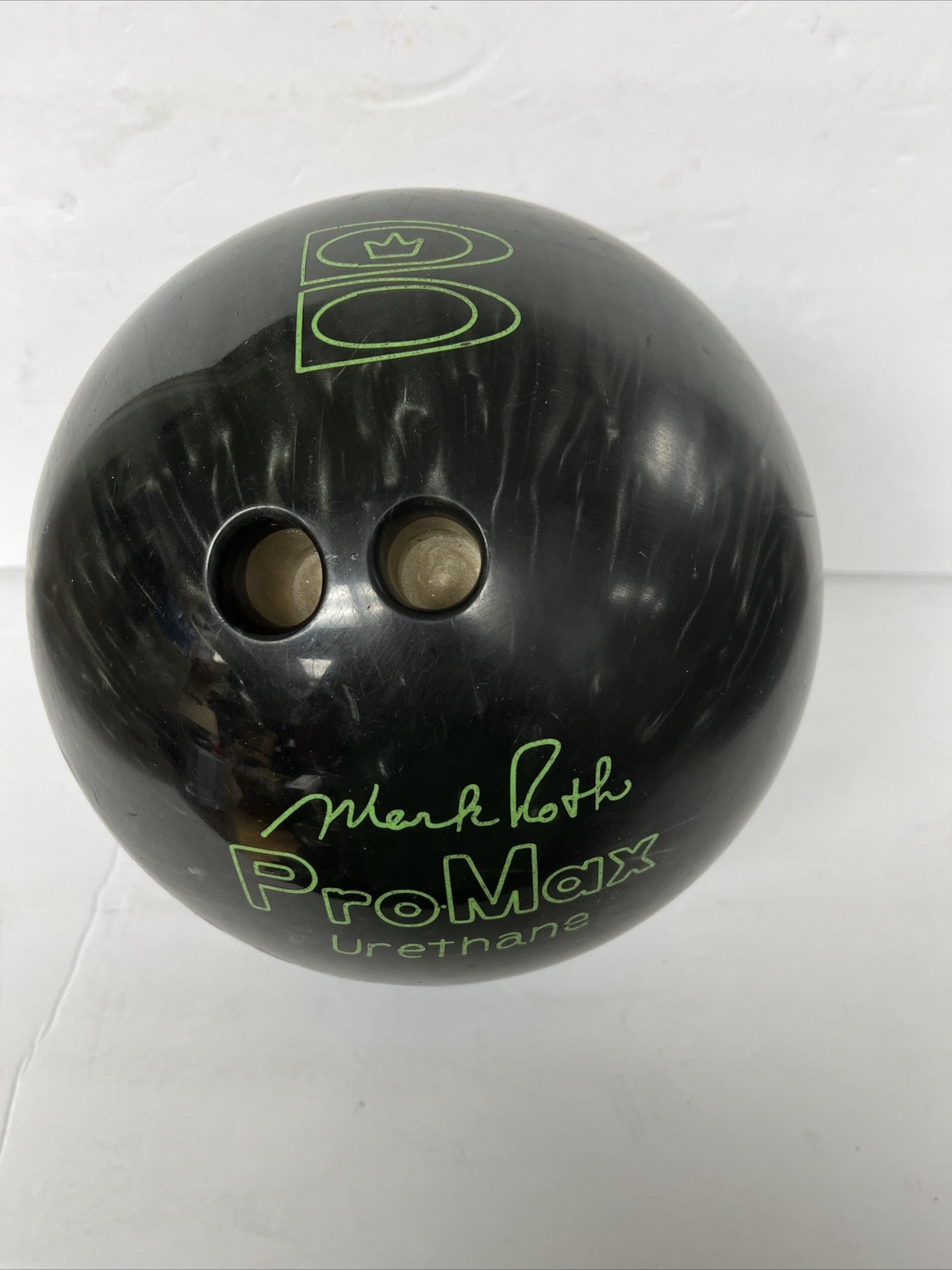 Mark Roth ProMax Urethane Brunswick Black Bowling Ball Rare | eBay