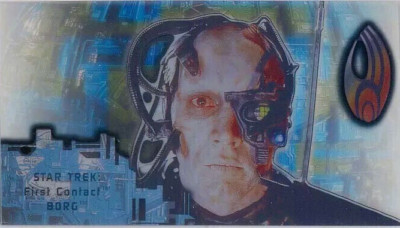 Star Trek First Contact Trading Cards BORG TECHNO CELL B10 First ...