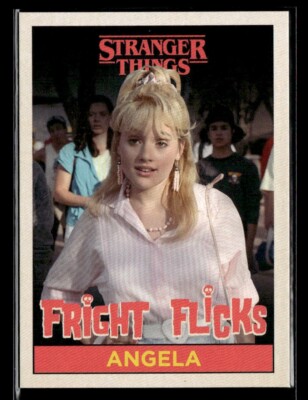 Topps Stranger-Things Fright Flicks #12 Angela | eBay