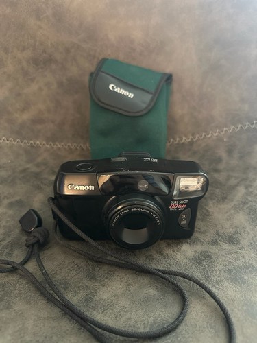 Canon Sure Shot 80 Tele Date SAF 35mm Point & Shoot Camera Tested Works ...