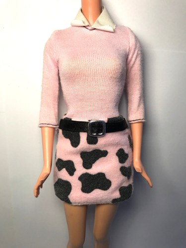 Barbie Doll Clothing 2001 Spot Scene Pink & Black Dalmatian Spots ...