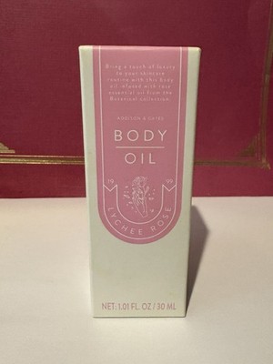 Addison Gates Nourish Lychee Rose Body Oil | eBay