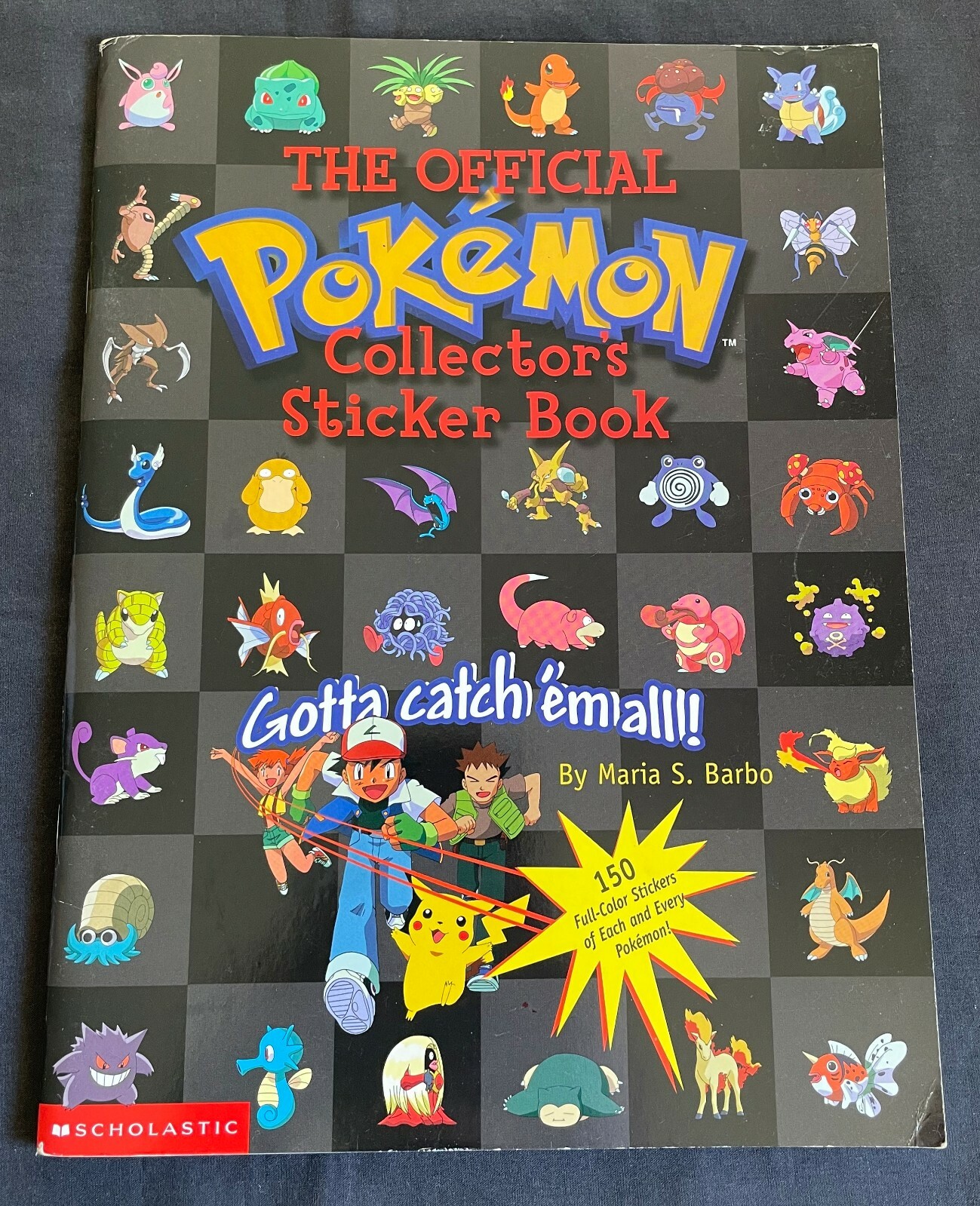 The Official Pokemon Collector's Sticker Book by Maria S. Barbo (Book ...