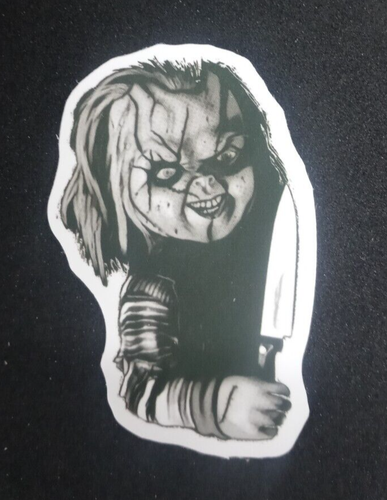 Child's Play Chucky Horror Movie Sticker 2.25"x1.5" (P) | eBay