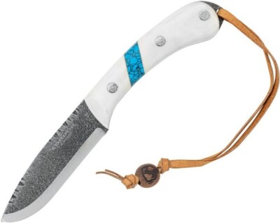 Condor Fixed Knife 4.25" 1095HC Steel Full Extended Tang Blade Micarta ...