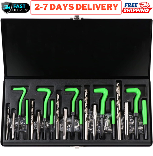 Metric Thread Repair Insert Kit M5 M6 M8 M10 M12 Helicoil Pro Coil Tool ...