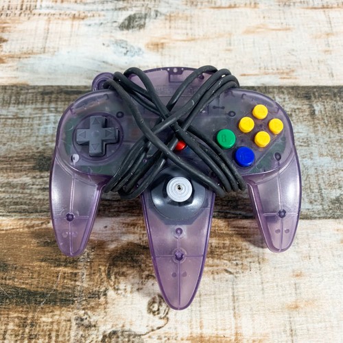 OEM Nintendo 64 N64 Atomic Purple Controller 6.5/10 Stick - Tested and ...