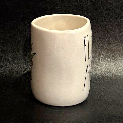 Rae Dunn PLANT MOM Mug Double Sided with Potted Cactus. | eBay UK